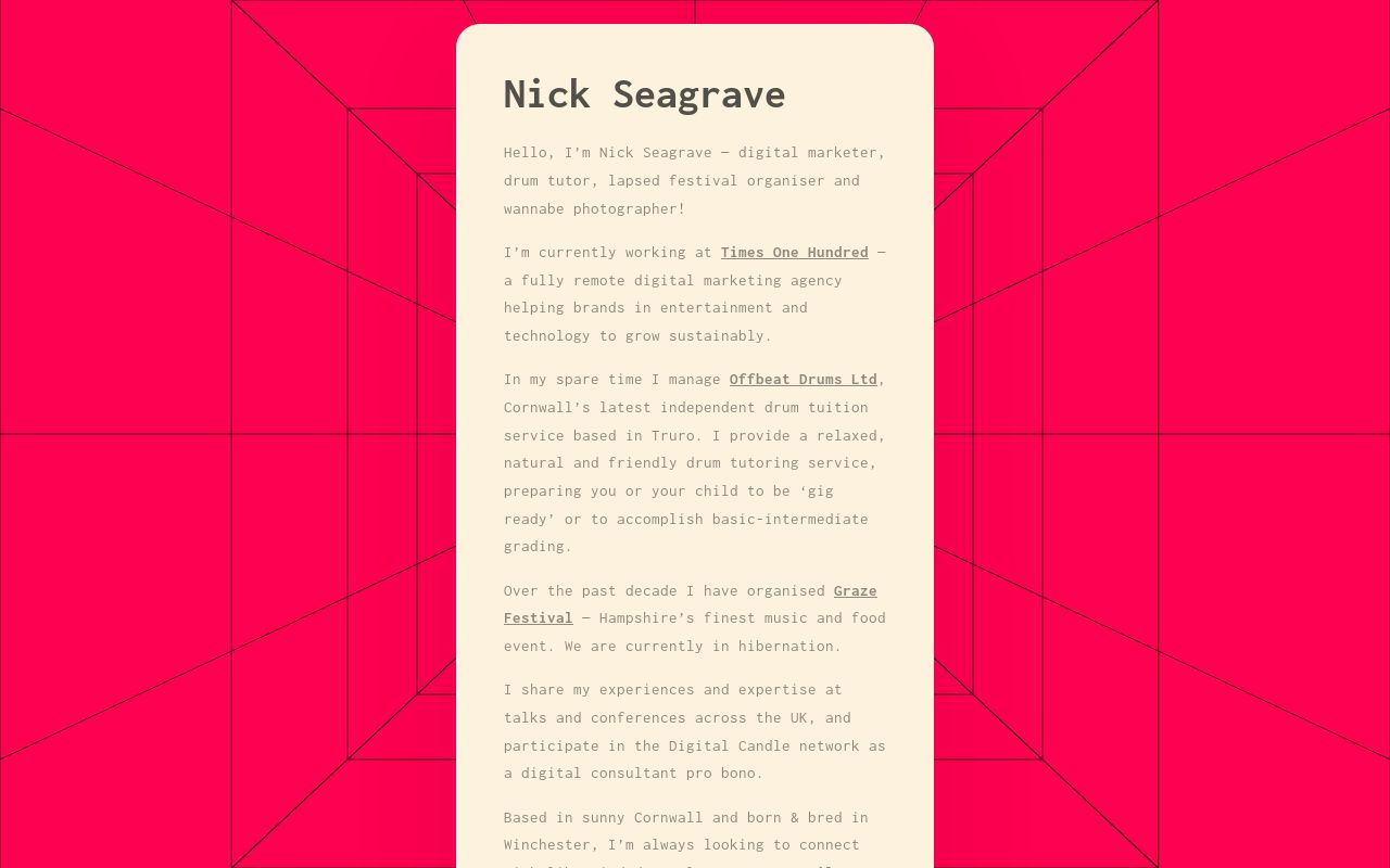 Nick Seagrave